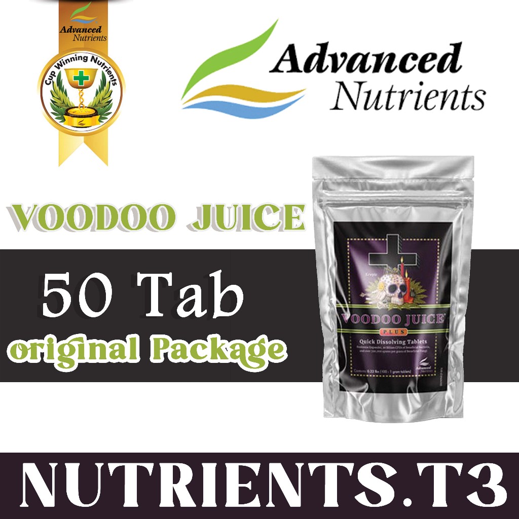 Voodoo Juice Plus Tablets( 50-100Tabs Original Package)-Advanced Nutrients(-แบบแท็บ-) กระตุ้นราก ...