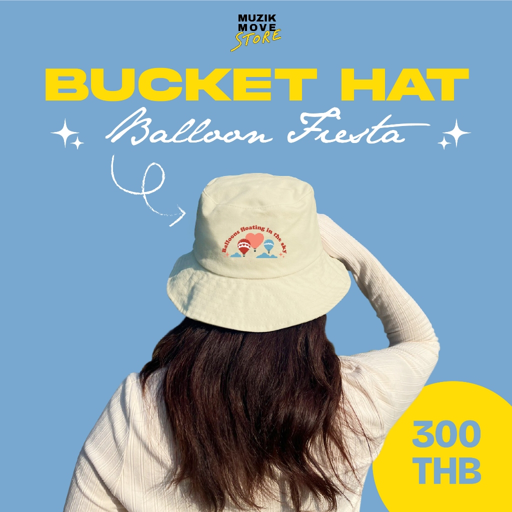 ฺ๊Bucket Hat Balloon Fiesta | Shopee Thailand