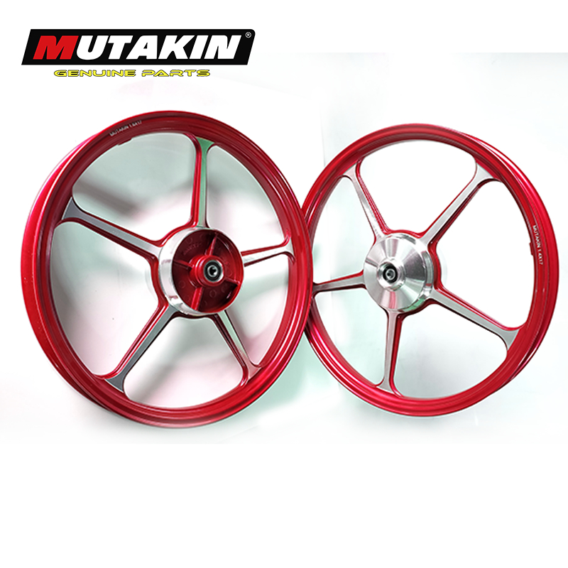 BOSULA 505 MAGS ล้อแม็ก + พร้อมชุดลูกปืน 5ก้านลายแต่ง เวฟ100 Dream125 Dream110 DREAM100 WAVE100 ...