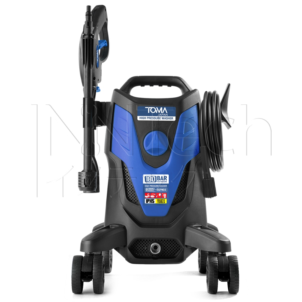 TOMA JAPAN เครื่องฉีดน้ำแรงดันสูง 180 บาร์ 2400 วัตต์ High Pressure ...