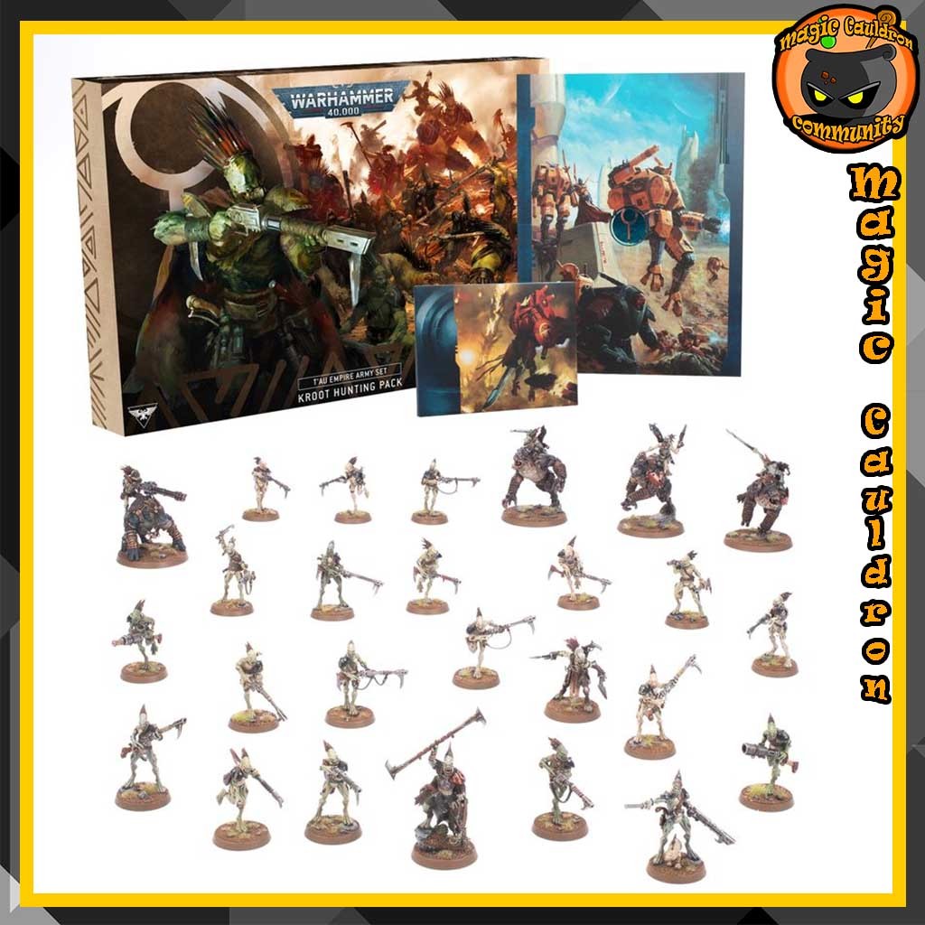 Tau Empire Army Set Kroot Hunting Pack Warhammer 40000 | Shopee Thailand