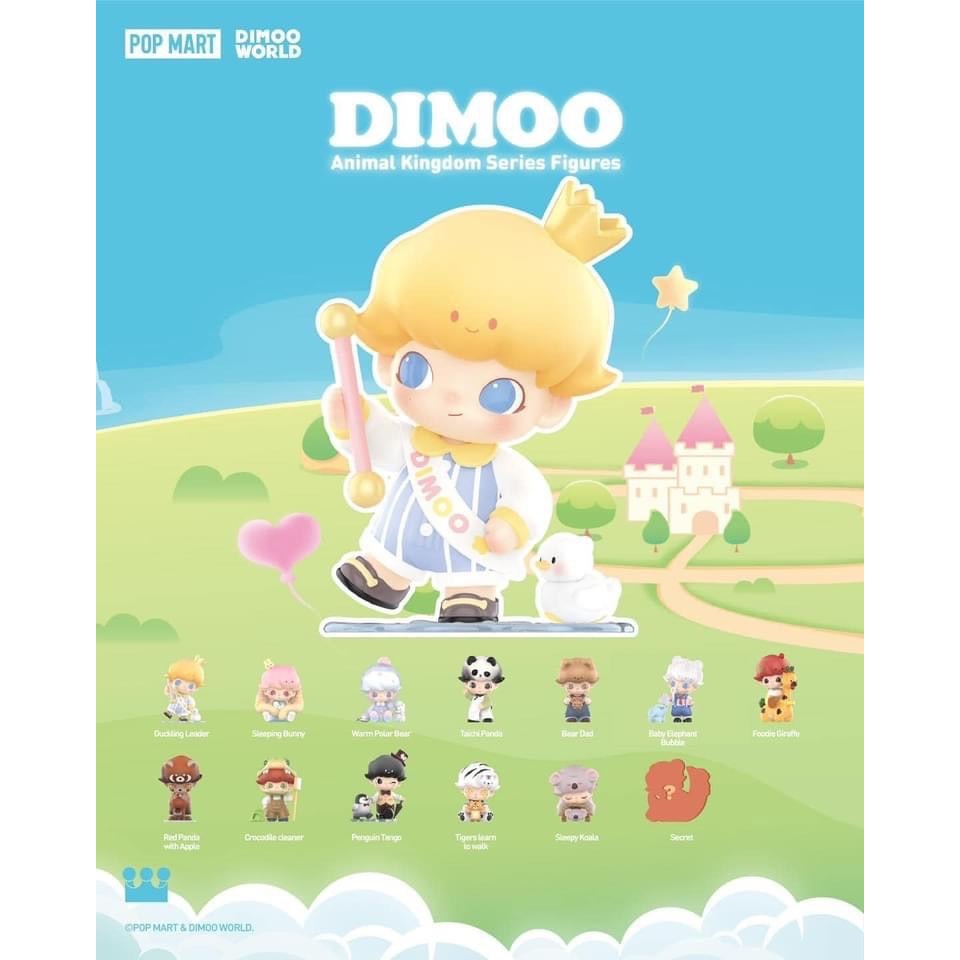 พร้อมส่ง แบบสุ่ม Model Pop Mart : Dimoo Animal Kingdom งานลิขสิทธิ์ของ ...