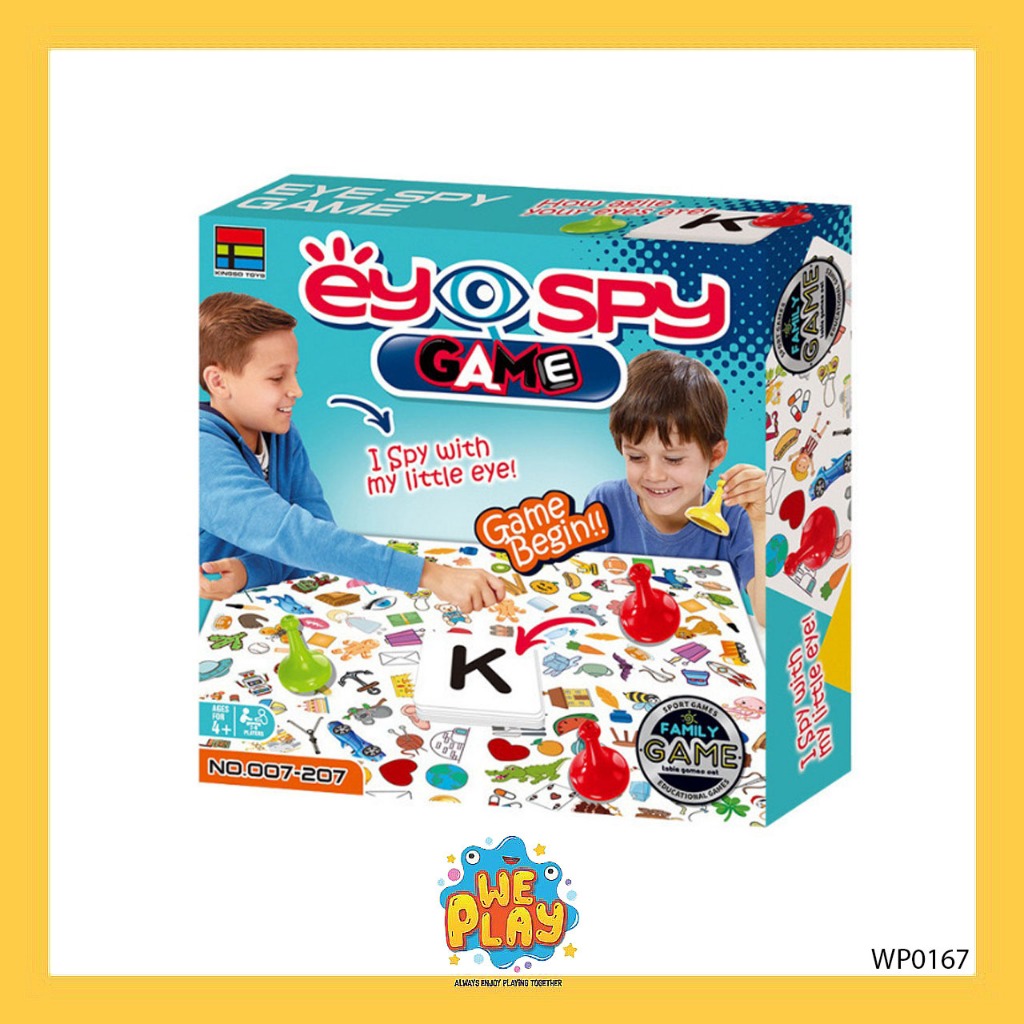 WE PLAY พร้อมส่ง Eye Spy Game หรือ Reaction Game Board game บอร์ดเกม ...