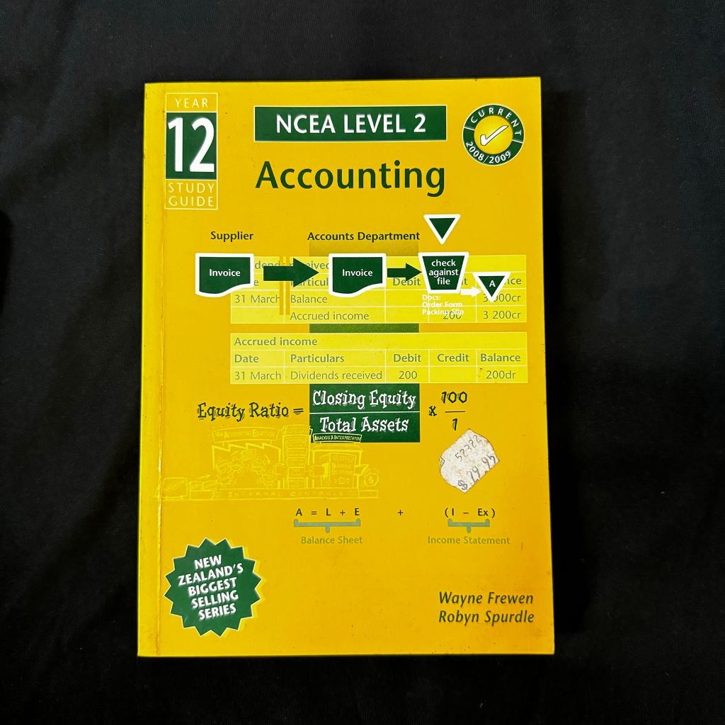 Accounting Year 12 - Study Guide (NCEA Level 2) มือสอง | Shopee Thailand