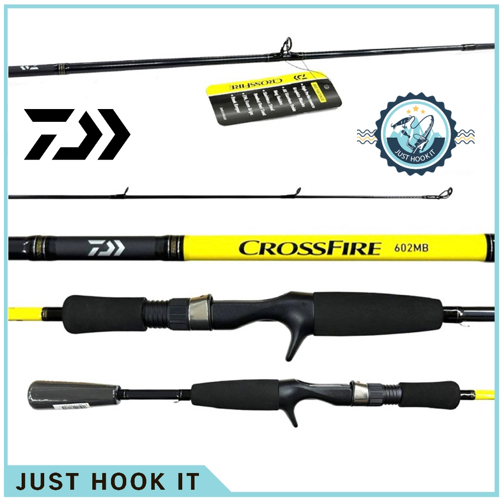 DAIWA CROSSFIRE 602 คัน SPINNING/ BAITCASTING โฉมปี 2020 | Shopee Thailand