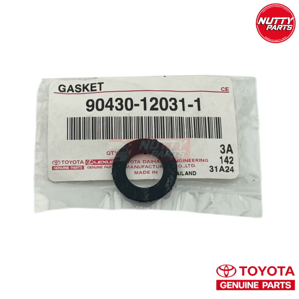 อะไหล่แท้ TOYOTA แหวนถ่ายน้ำมันเครื่อง 12mm 90430-12031-1 | Shopee Thailand
