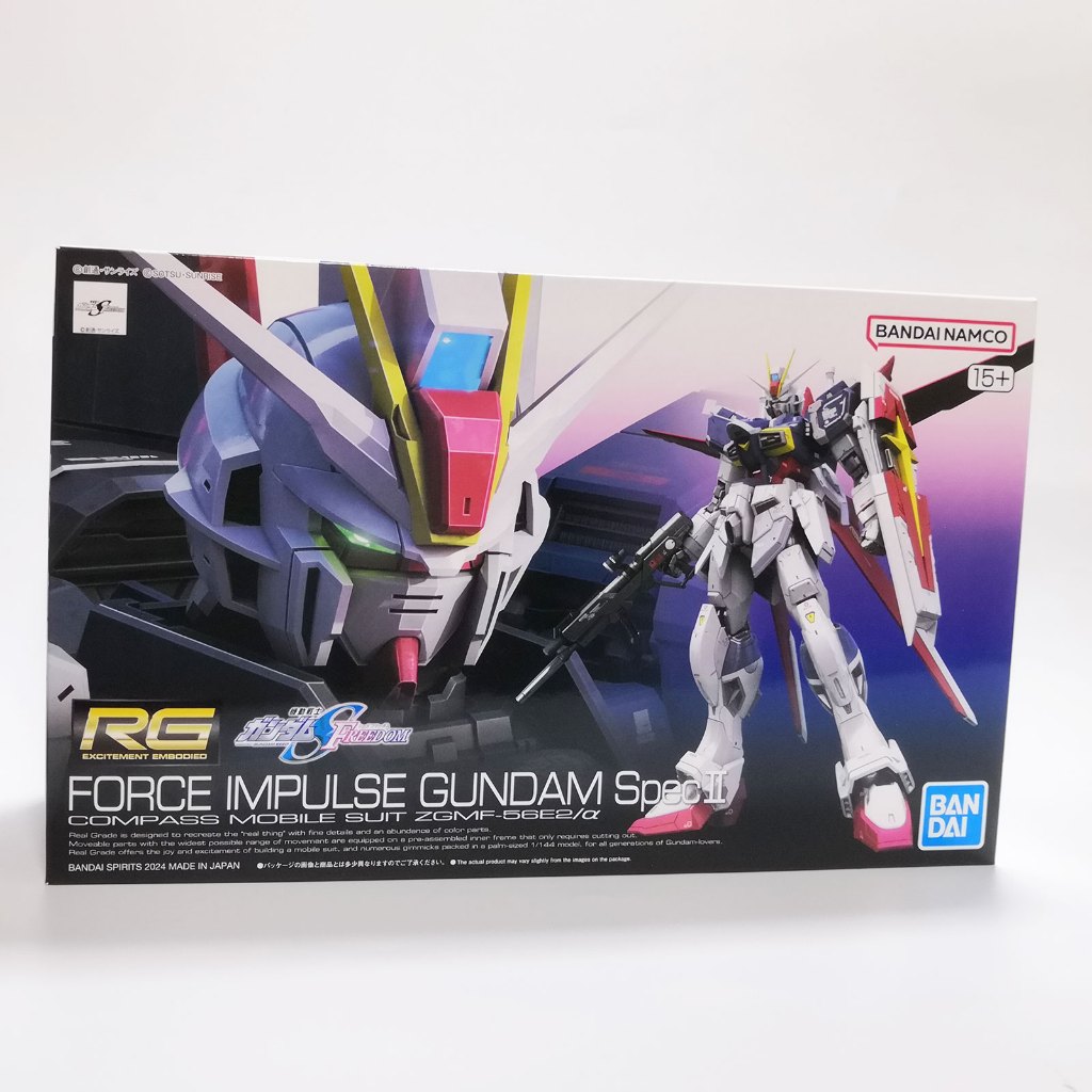 **ของแท้ พร้อมส่ง** Bandai RG 1/144 Force Impulse Gundam Spec II ...