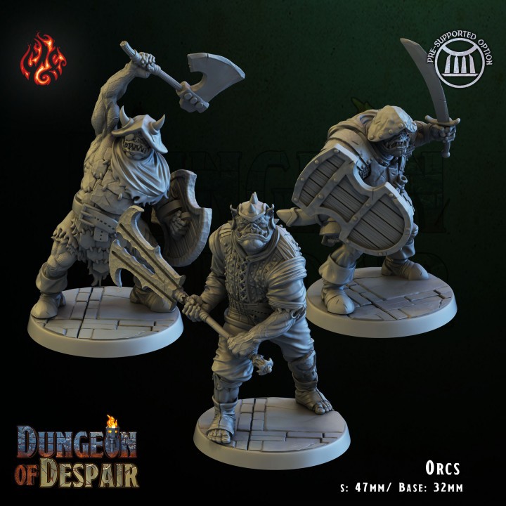 Dungeon of Despair character set - DND miniature dungeon and dragons ...