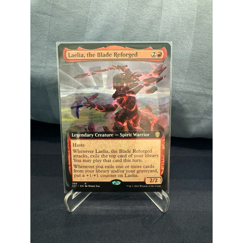 MTG Commander 2021 Variants: Laelia, the Blade Reforged (Extended Art ...