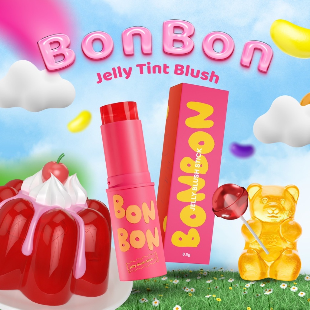Bon Bon Jelly Tint Blush บอน บอน เจลลี่ ทิ้น บลัช | Shopee Thailand