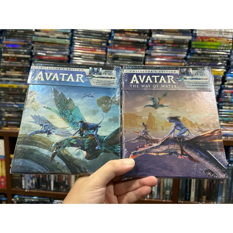 4K Ultra HD + Blu-ray + Digital : Avatar Collector’s Edition | Shopee ...