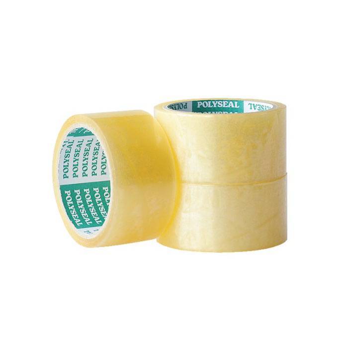 POLYSEAL TAPE (โพลีซีล เทป) เทปโอพีพี OPP Tape 2 นิ้ว x 45 หลา ราคาต่อ1 ...