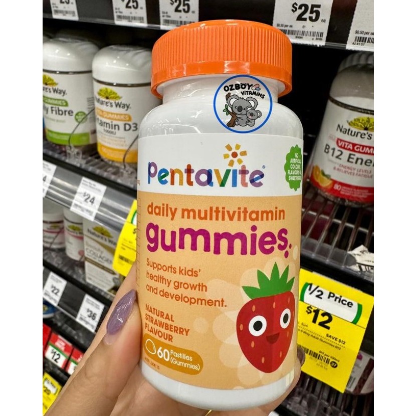 Pentavite Daily Multivitamin gummies | Shopee Thailand