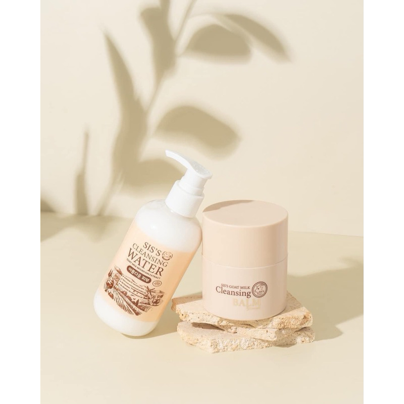 ใหม่! Sis’s Cleansing Water // Blam 5Ceramide คลีนซิ่งนมแพะ บาล์มนมแพะ ...