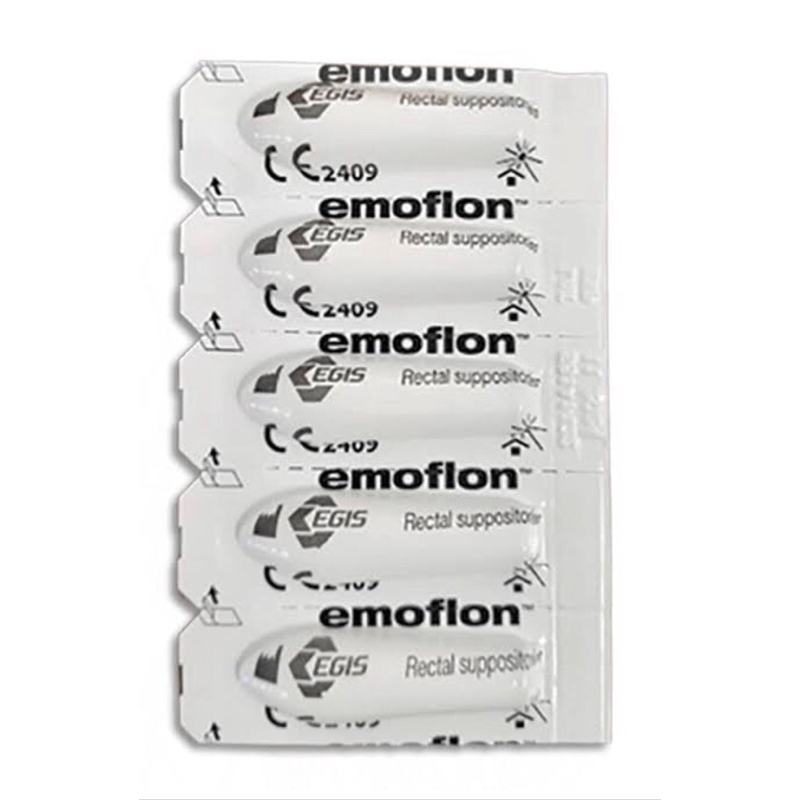 emoflon เหน็บทวาร รักษาริดสีดวงทวาร แผง กล่อง | Shopee Thailand