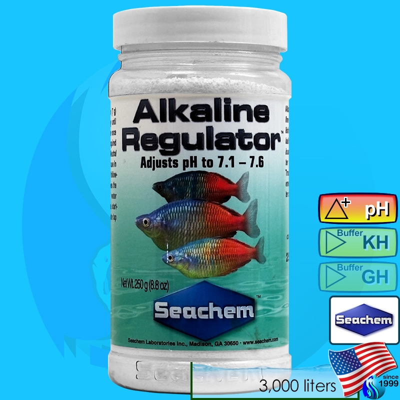 Seachem Alkaline Regulator 250g 7.1-7.6 ph buffer ผงปรับค่า พีเอช สำหรับตู้ปลาน้ำจืด | Shopee ...