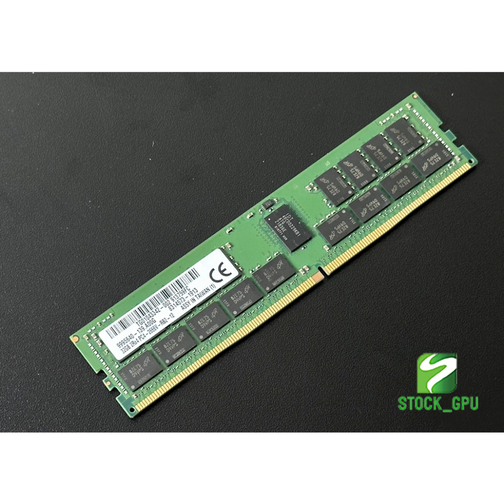 RAM ECC DDR4 MICRON 32GB BUS 2666 (32GB 2Rx4 PC4-2666v-Rb2-12) FOR WORK ...