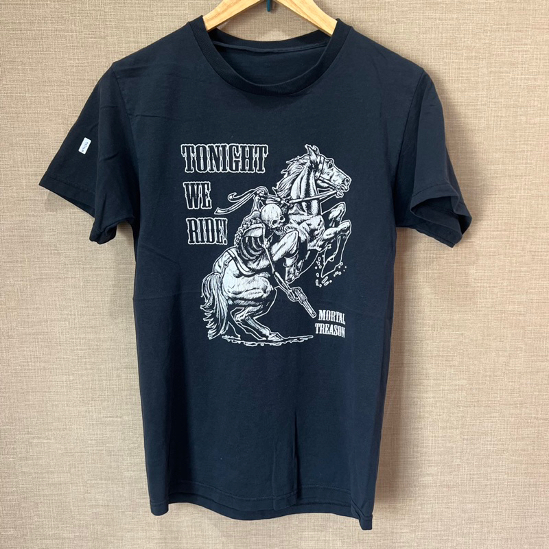 เสื้อยืด Mortal Treason To night we ride Size S (D205) | Shopee Thailand