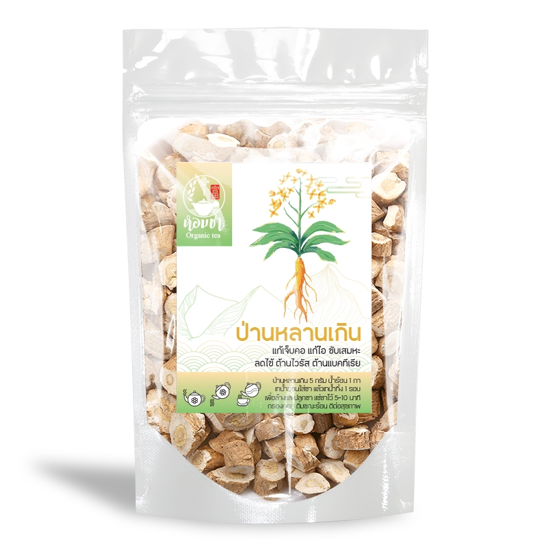 ชาป่านหลานเกิน หรือราก Isatis root แก้ไอ เจ็บคอ ขับเสมหะ ลดไข้ ต้าน ...