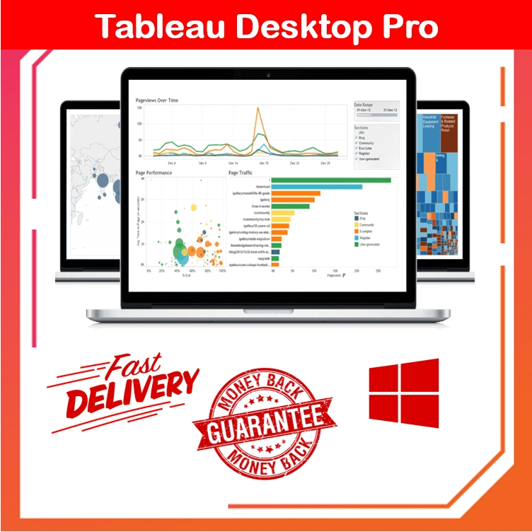 Tableau Desktop Pro 2019 | For Windows x64 | Full Version | Shopee Thailand