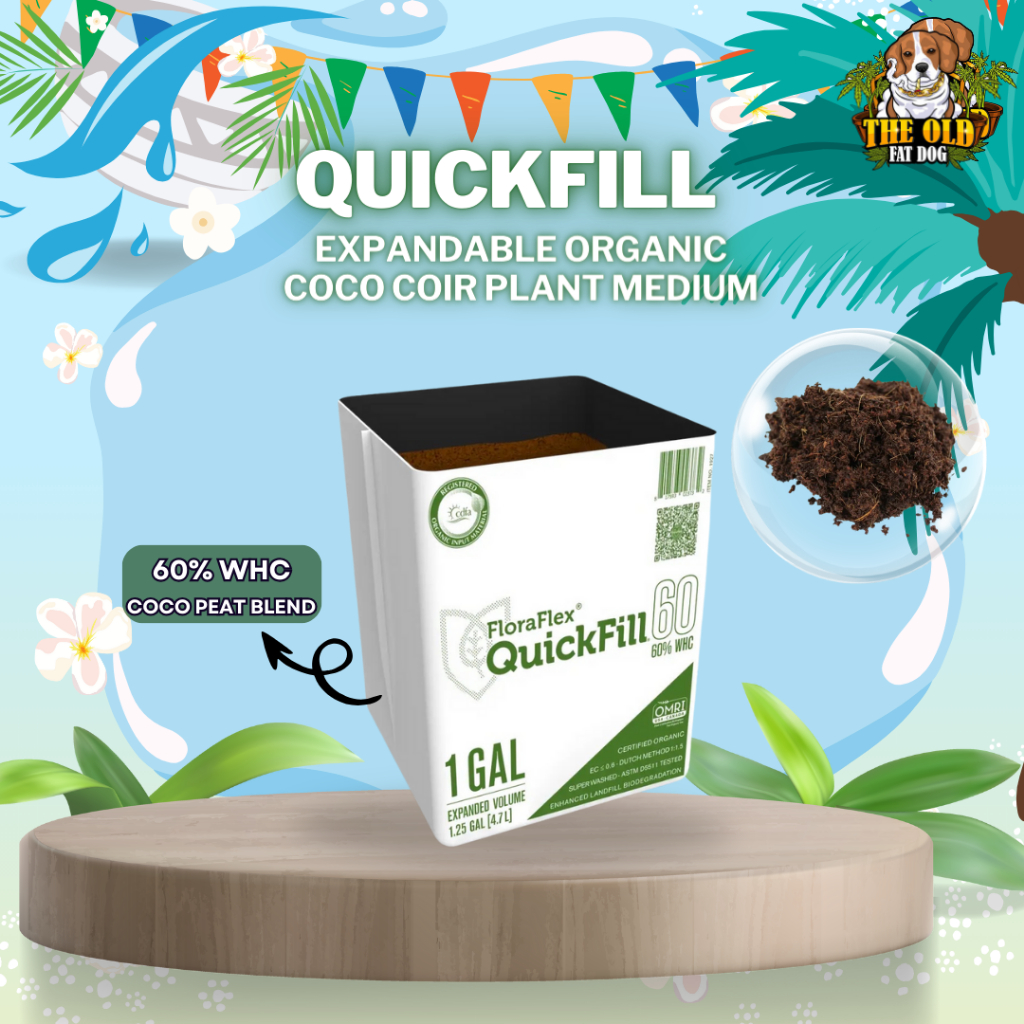 (พร้อมส่งด่วน) Floraflex QuickFill Bag 60% WHC 1 Gallon QuickFill มาพร้อมกับรูตรงกลางสำหรับ 40 ...