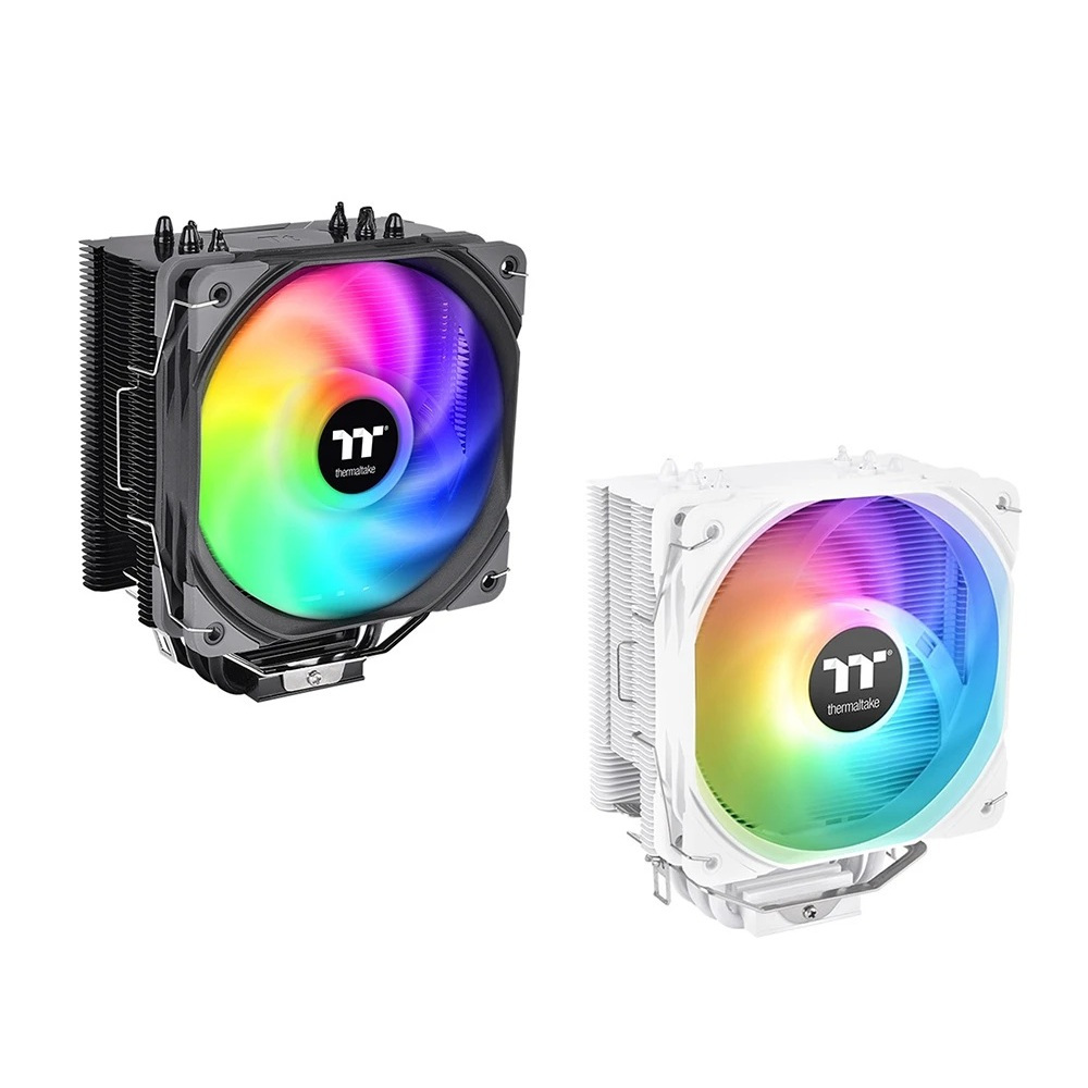Thermaltake UX200 SE ARGB Lighting CPU Cooler White/Black (พัดลมซีพียู ...