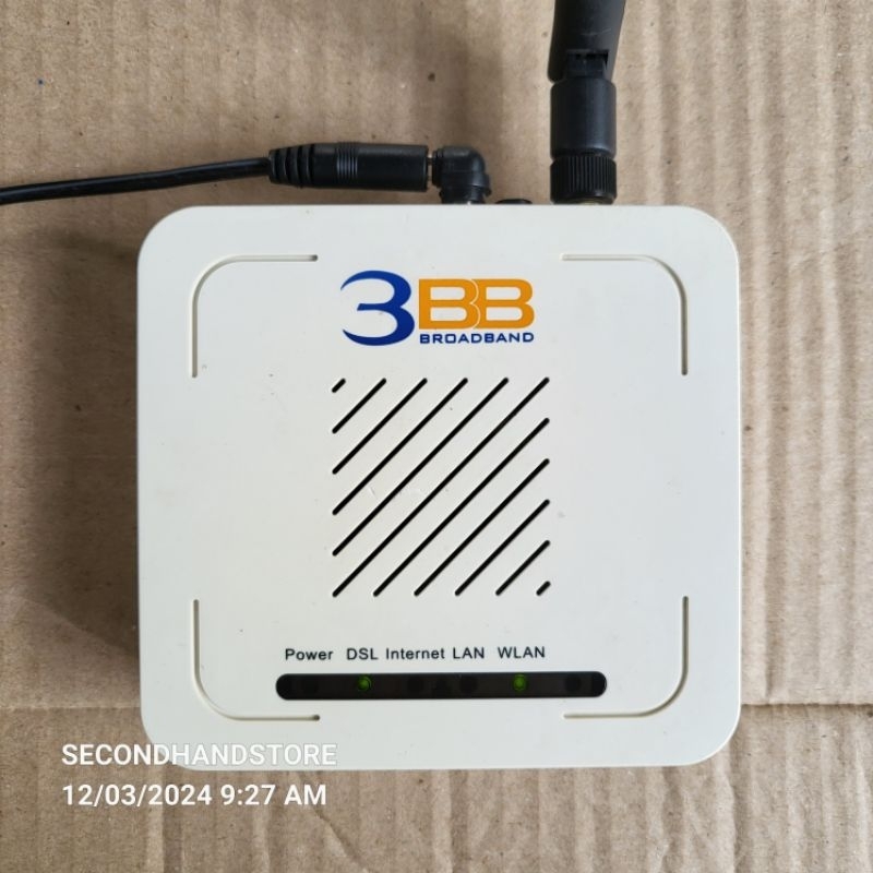 โมเด็ม ROUTER WIFI 1 PORT 3BB NT3BB-1PWN ใช้ได้ปรกติ | Shopee Thailand