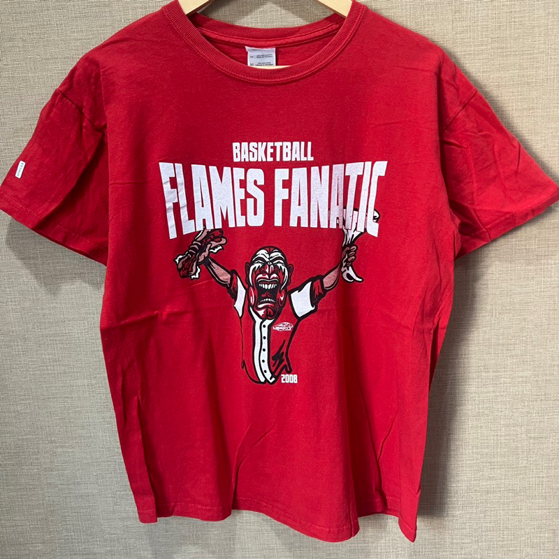 เสื้อยืด Basketball Flames Fanatic 2008 Liberty Size M (D418) | Shopee ...
