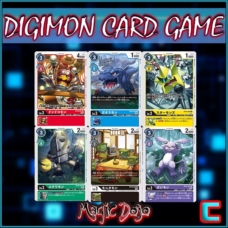 [ Digimon Card Game ] (BT-10) Single Card - Common(C) - การ์ดเกม ดิจิมอน | Shopee Thailand