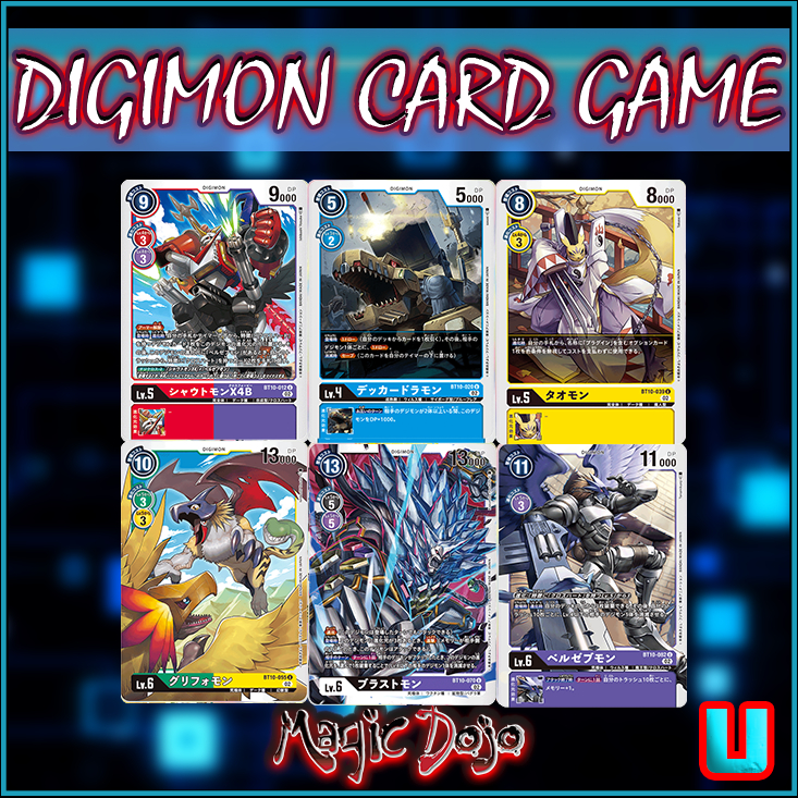 [ Digimon Card Game ] (BT-10) Single Card - Uncommon(U) - การ์ดเกม ดิจิมอน | Shopee Thailand