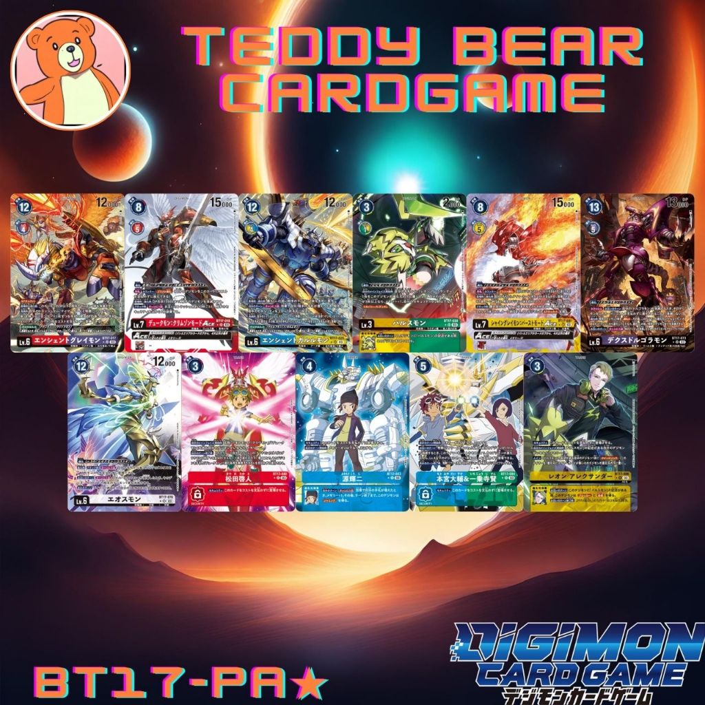 Digimon Card Game BT17: Secret Crisis Single Card (PA★) | Shopee Thailand
