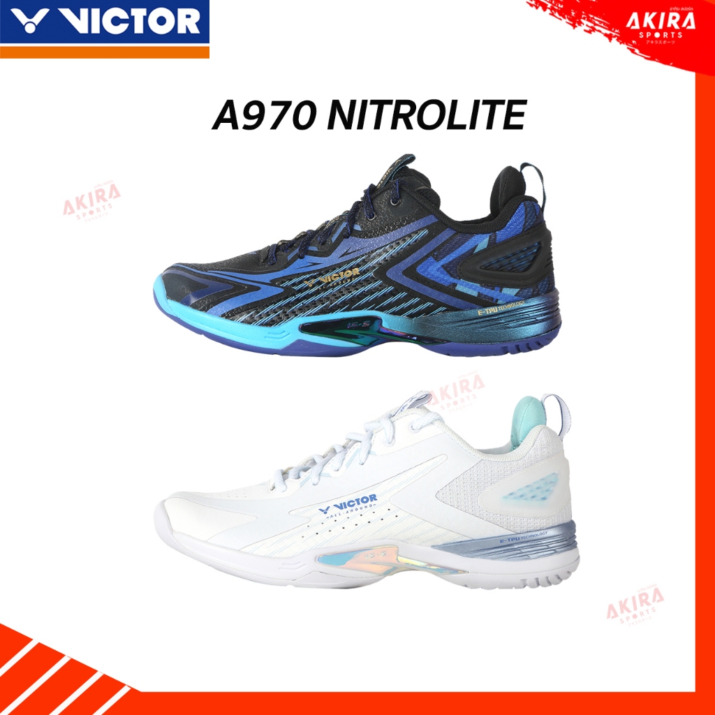 VICTOR รองเท้าแบดมินตัน รุ่น A970 NITROLITE | Shopee Thailand