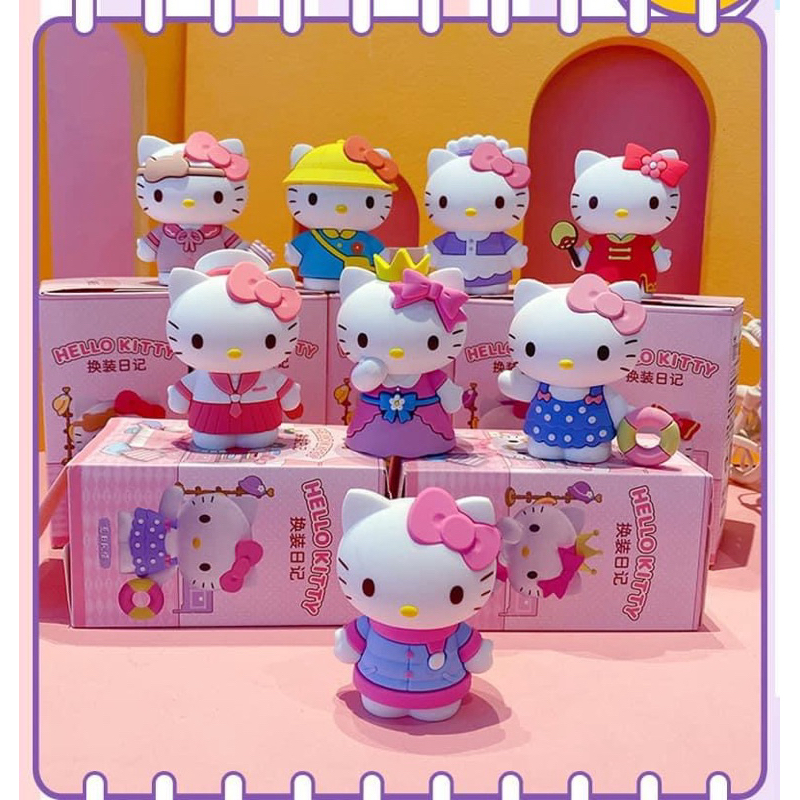 คิตตี้ ซานริโอ Sanrio Hello Kitty Diary Series ตั้งโชว์สะสม | Shopee ...