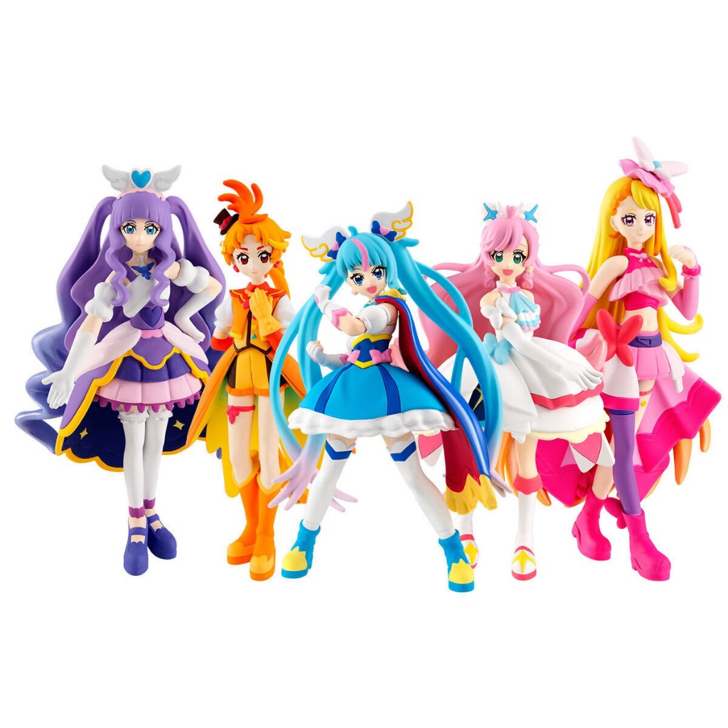 **ของแท้ ครบชุด 5 แบบ** พริตตี้เคียว Pretty Cure Candy Toy - Hirogaru ...