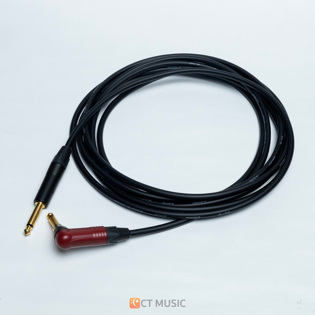 Canare GS-6 / Neutrik Silent Jack Gold plate Instrument Cable สายแจ็ค ...