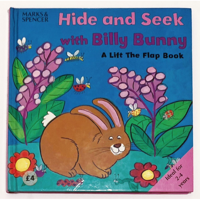 Hide and Seek with Billy Bunny นิทานเปิดปิด ภาษาอังกฤษ ปกแข็ง | Shopee ...