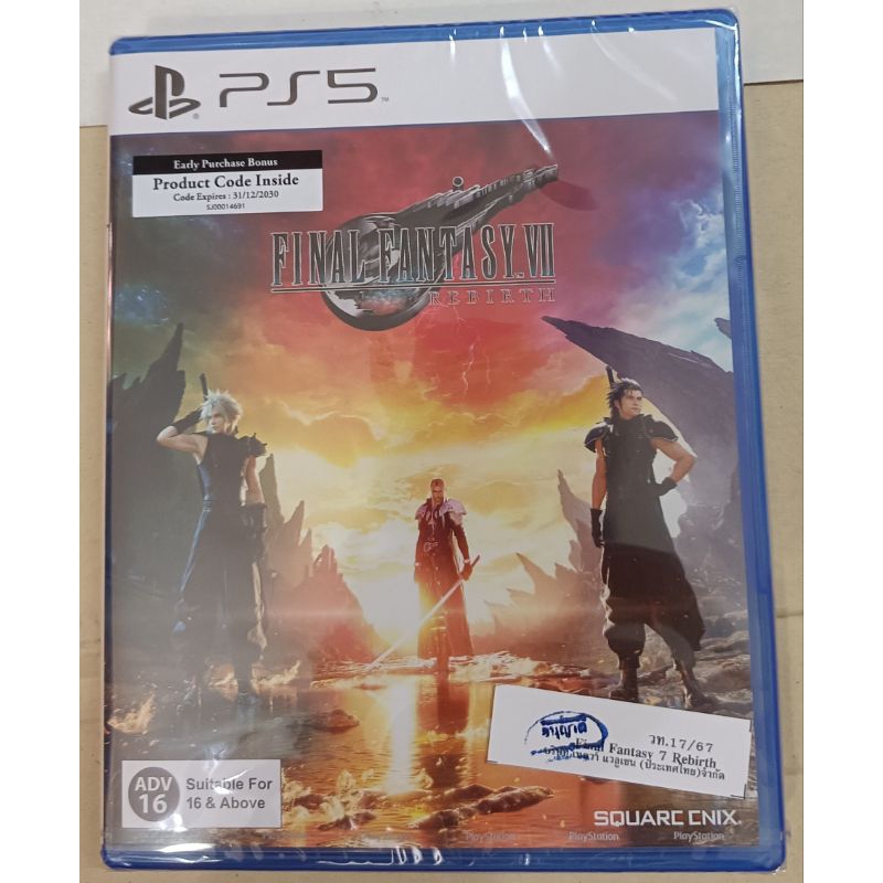 Final Fantasy 7 Rebirth แผ่น PS5 FF7 rebirth มือ1 | Shopee Thailand