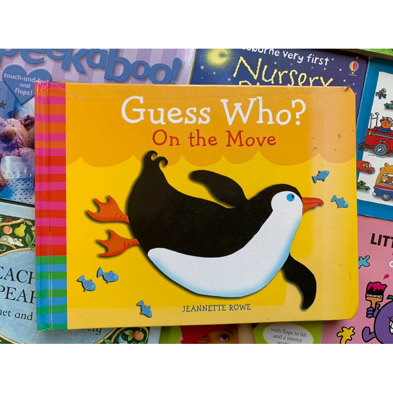 หนังสือมือสอง หนังสือภาษาอังกฤษ หนังสือเด็ก Guess who? On the move ...