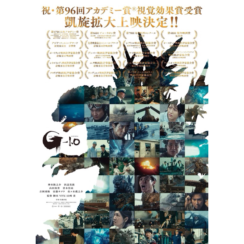 โปสเตอร์หนัง Godzilla: Minus One ขนาด 11.5 X 16.5 (A3) | Shopee Thailand