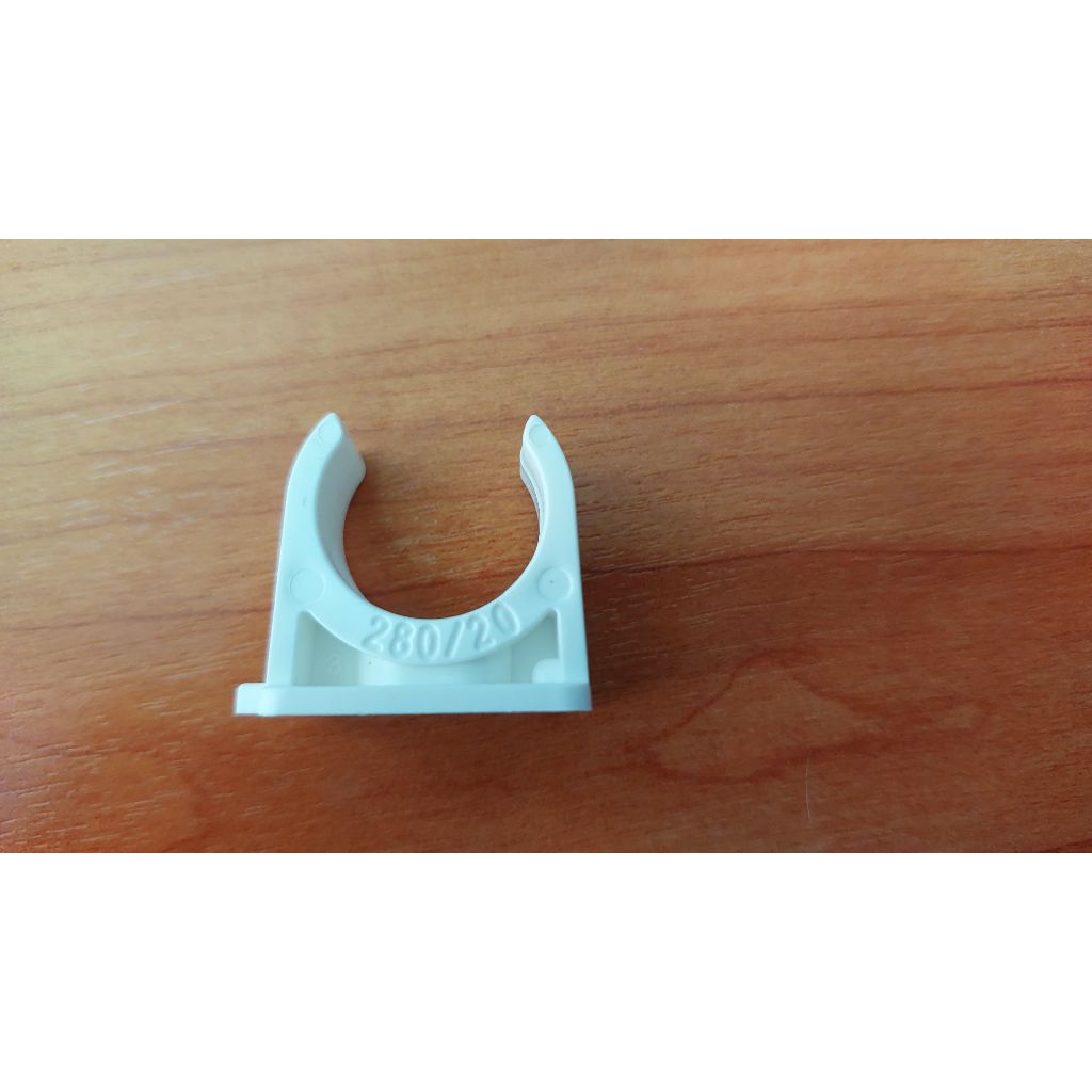 CLIPSAL แคลมป์ uPVC สีขาว 20มิล E280/20 CLIPSAL (จำหน่ายยกแพ็ค ...