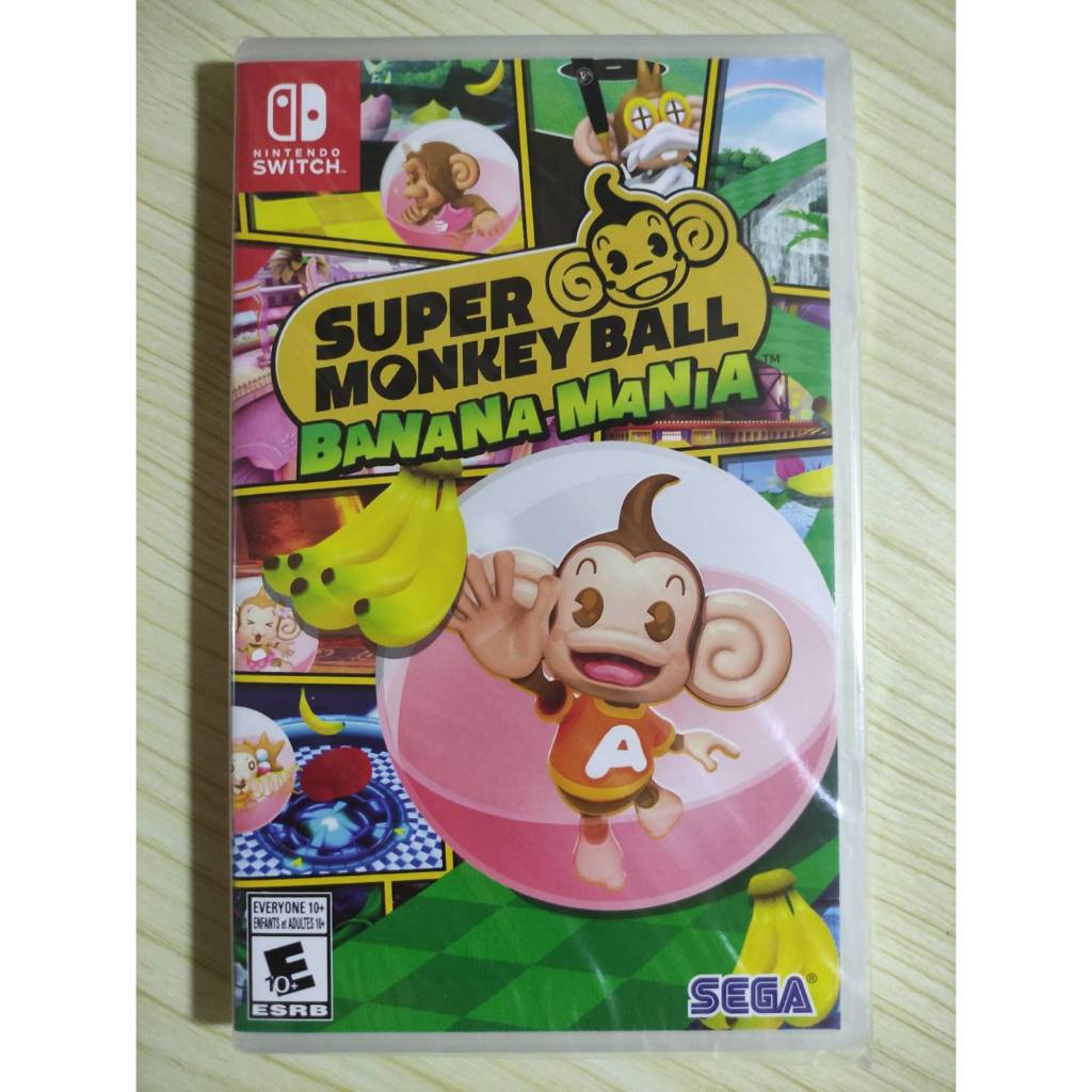 (มือ1) Nintendo Switch - Super Monkey Ball : Banana Mania (us) | Shopee ...