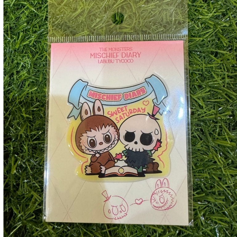 Jelly Sticker แท้ 100% POP MART The Monsters Mischief Diary Labubu ...