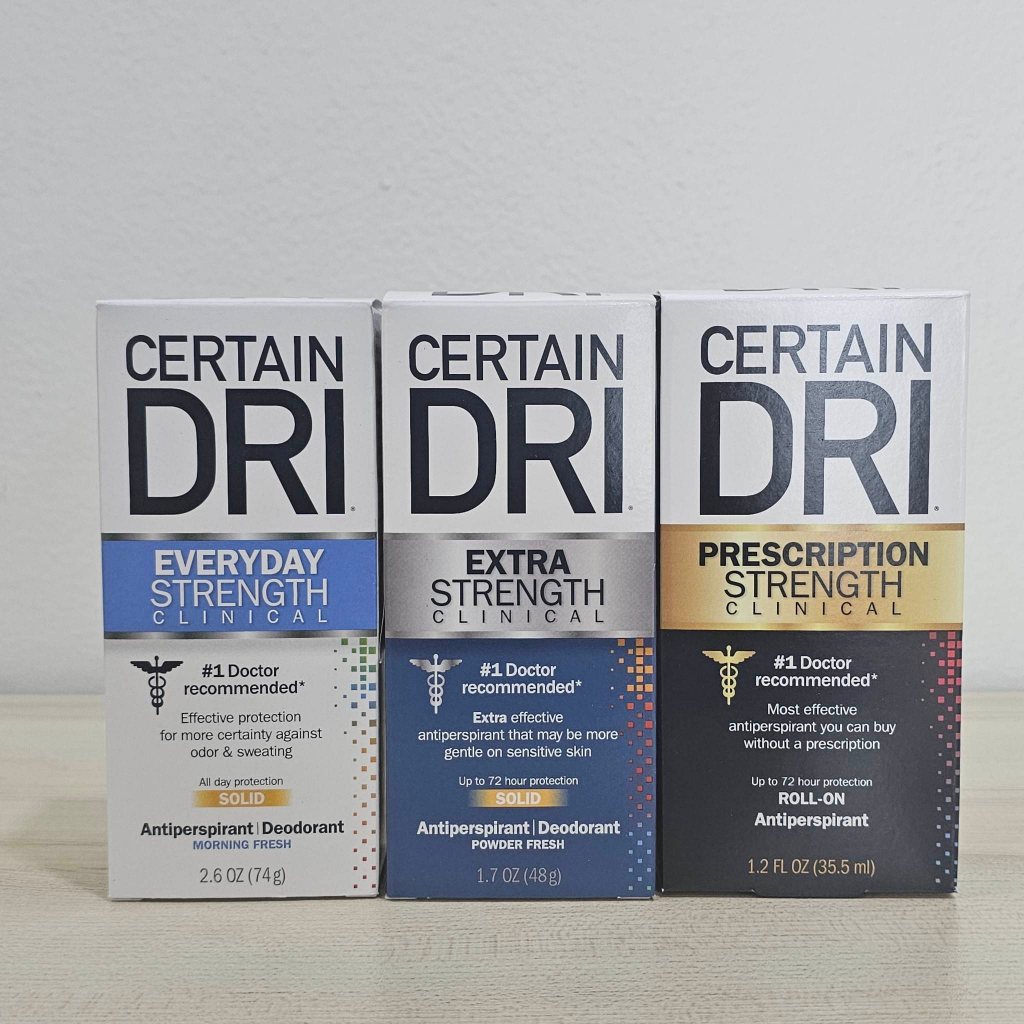 (สินค้าแท้ฉลากไทย) Certain dri เซอร์เทนดราย ระงับกลิ่นกาย certaindri ...