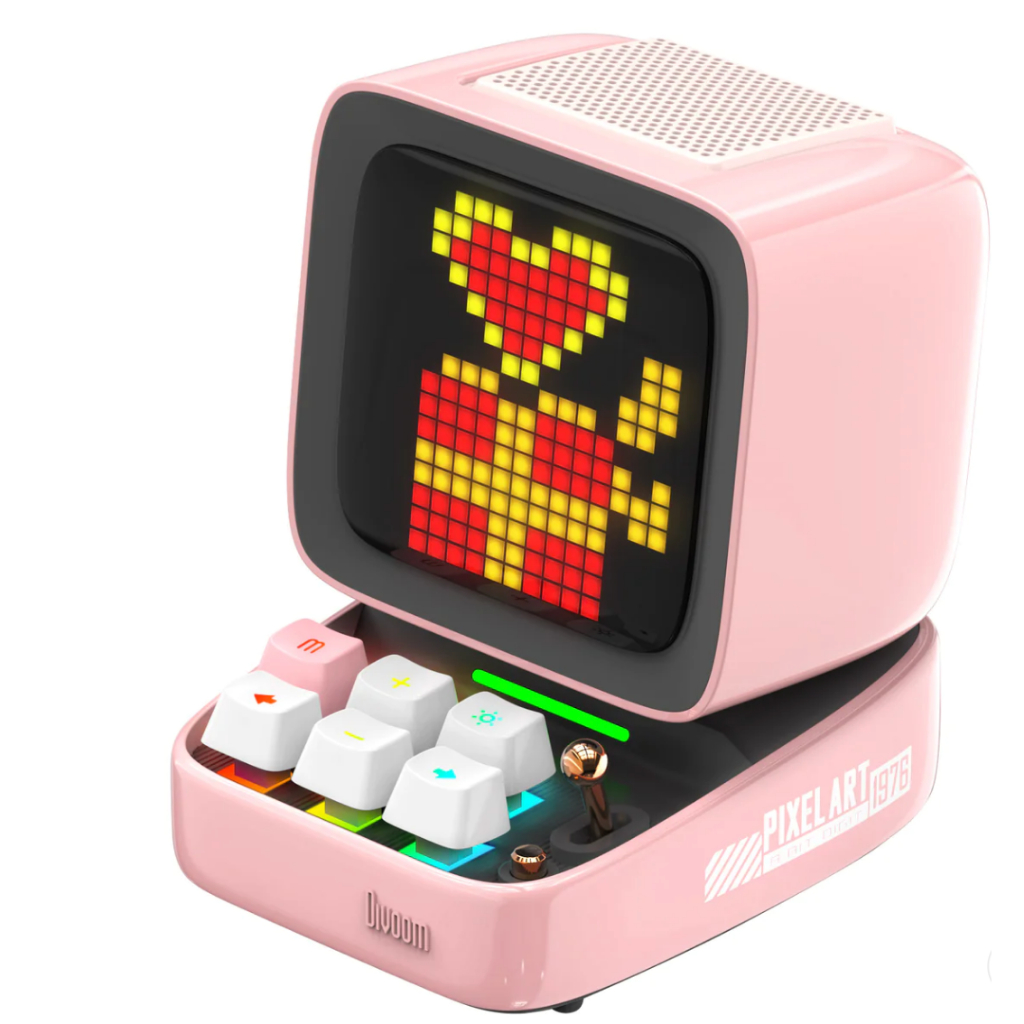 ลำโพง: Divoom Ditoo-Pro Retro Pixel Art Bluetooth Speaker | Shopee Thailand