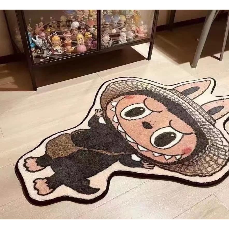 พรม LABUBU สุดฮิต ขนาด 40*80 ต้องมีติดบ้านเด้ออออ | Shopee Thailand