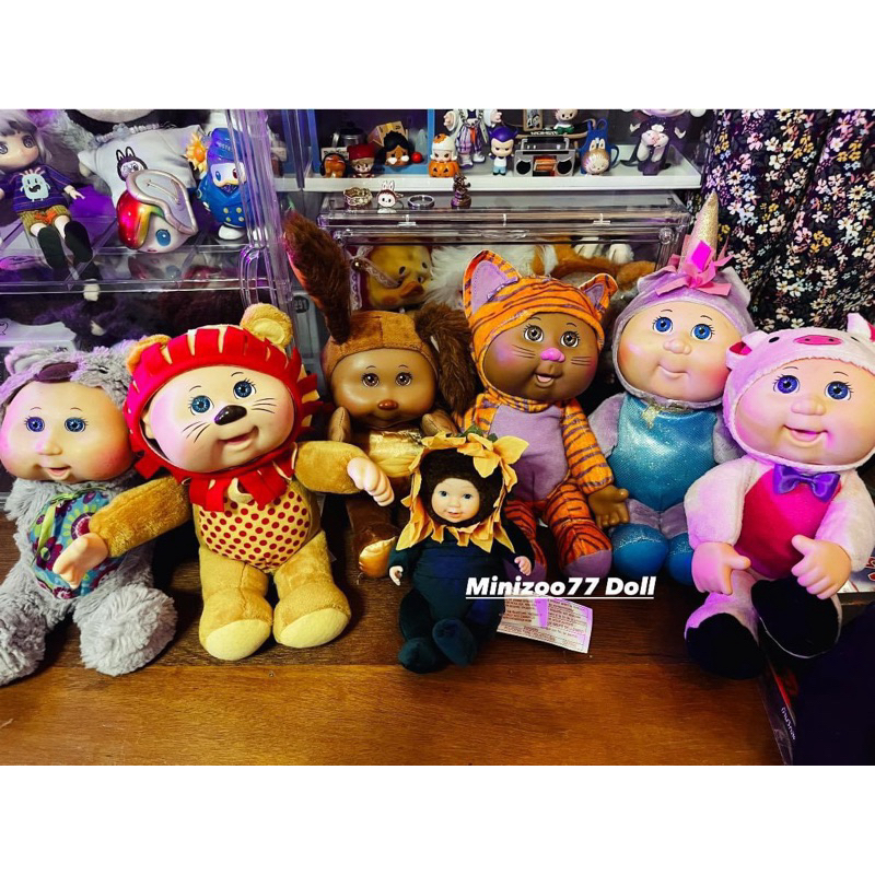 ตุ๊กตากะหล่ำแฟนซี Cabbage Patch Kids Animals 🌈 ป้ายลิขสิทธิ์ CPK สภาพ ...
