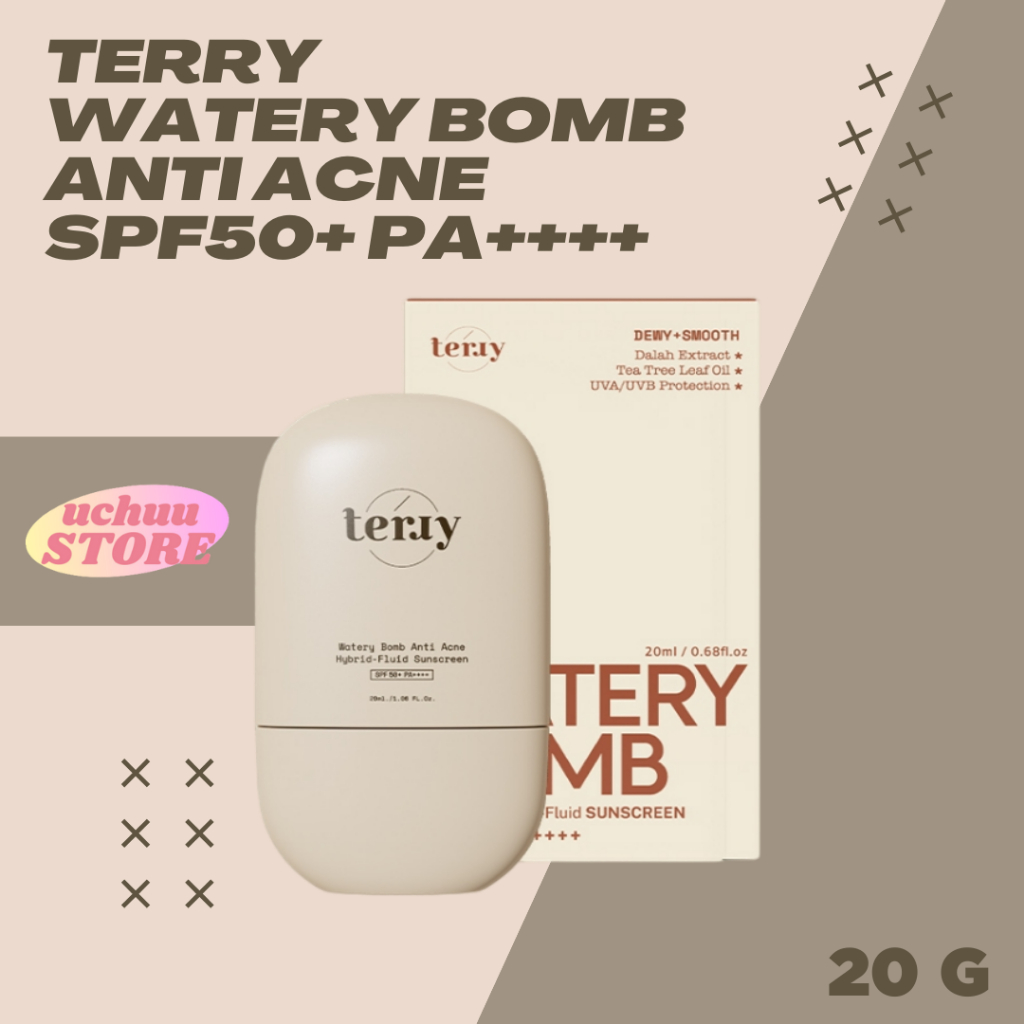 กันแดดขนมปัง TERRY WATERY BOMB ANTI ACNE SPF50+ PA ++++ (20 g) | Shopee ...