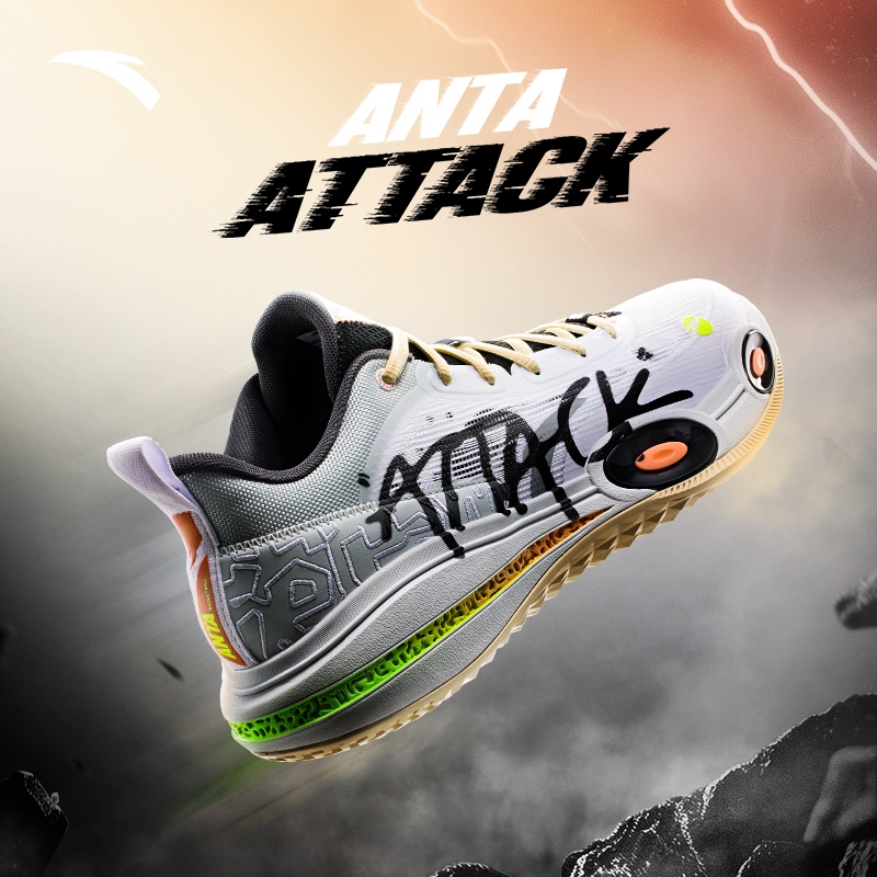 ANTA ATTACK 1 Men Basketball Shoes Nitroedge Sports Shoes 1124B1109 ...