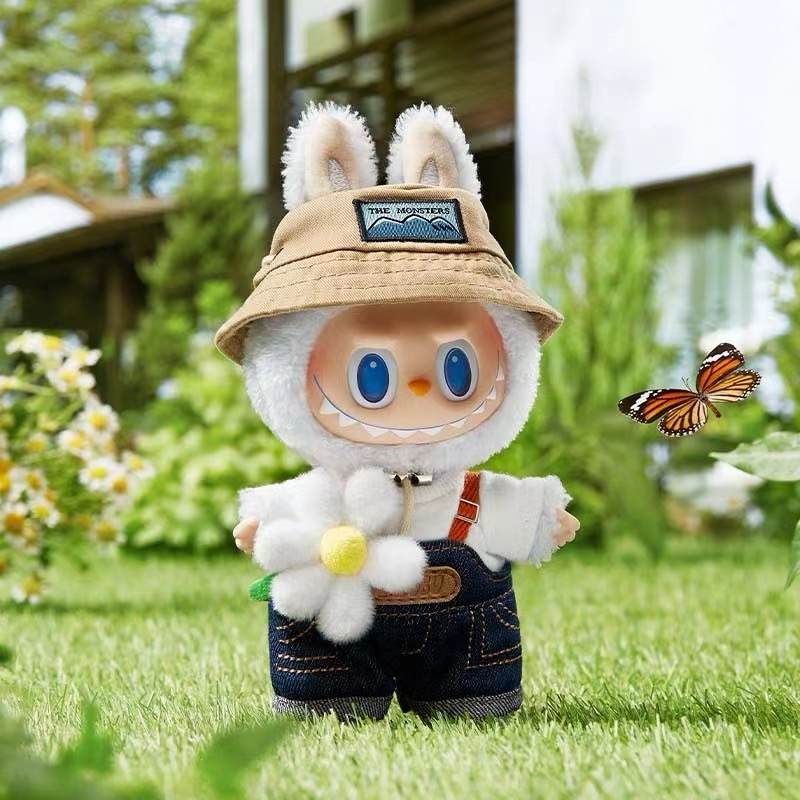 Labubu fall in wild ชาวสวน 17cm the monster | Shopee Thailand
