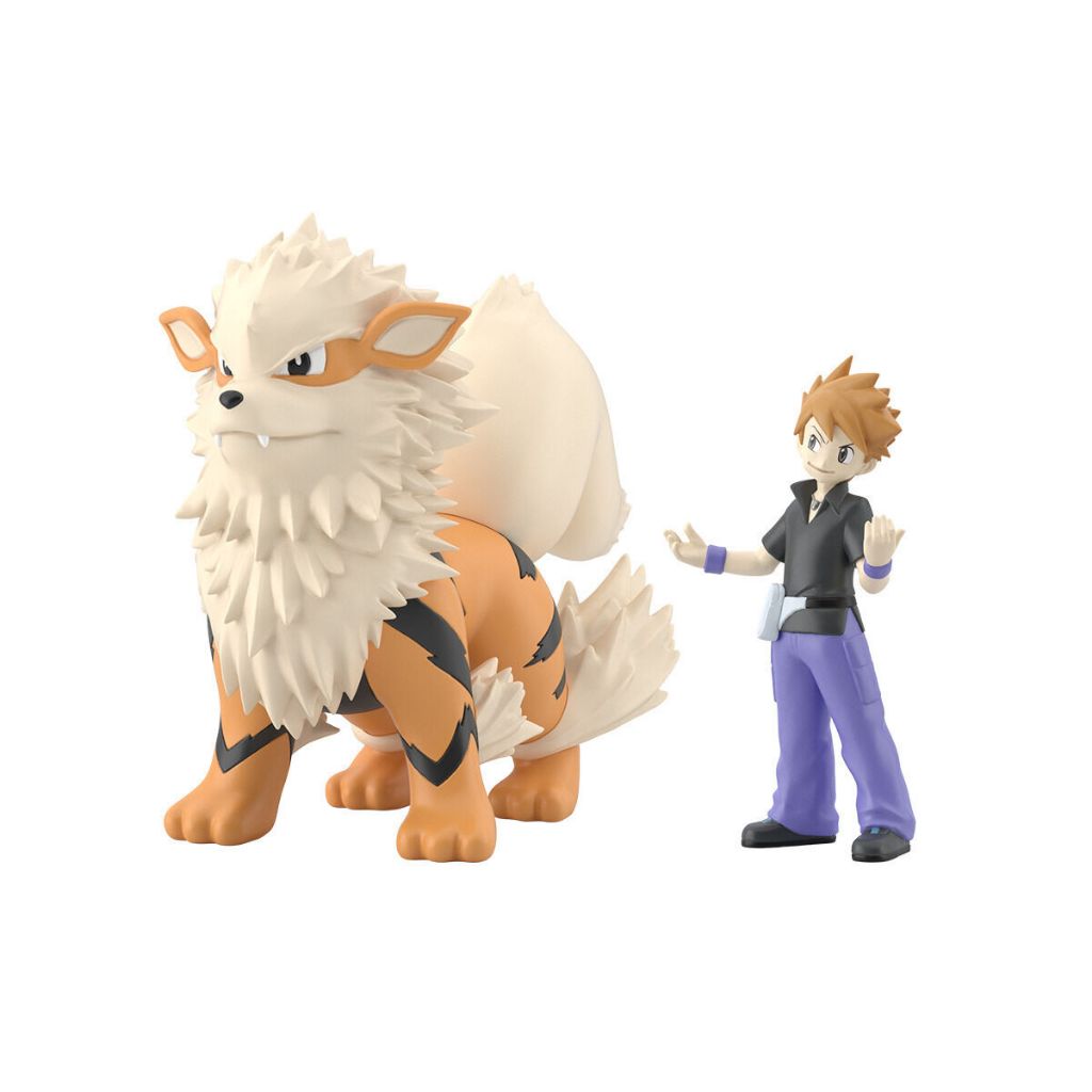 Blue & Arcanine Set Bandai Pokemon 1/20 Scale World Kanto Region มี ...